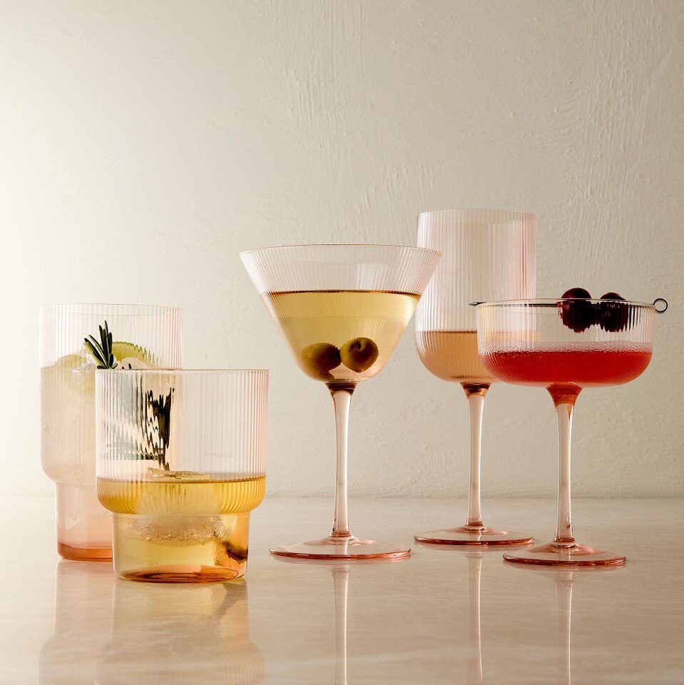 Fluted Fluted Glassware Collection